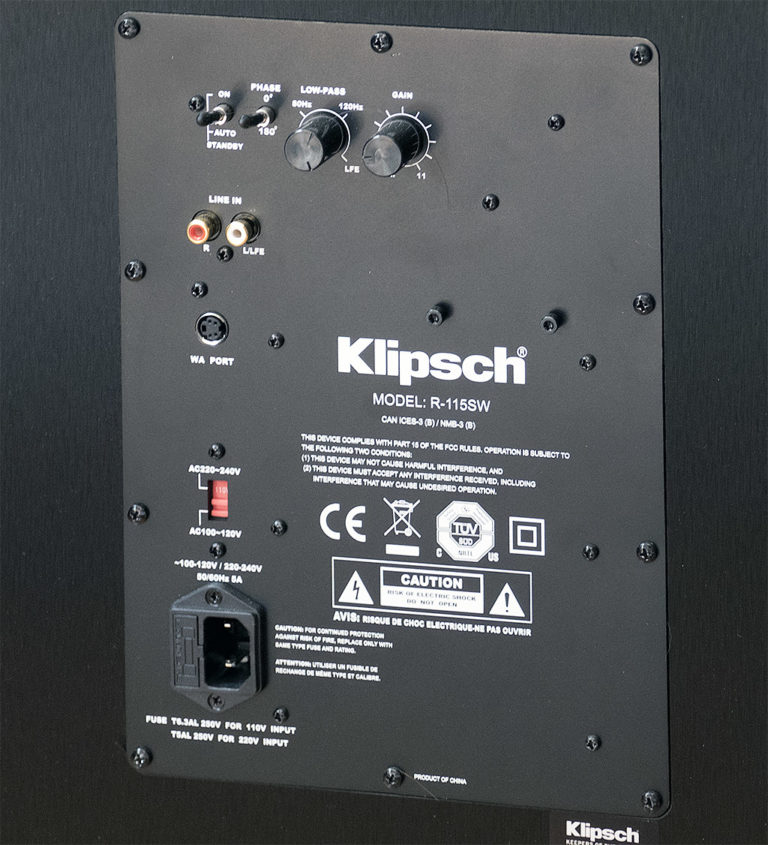 Klipsch R-115SW Subwoofer Review – Abtec Audio Lounge Blog